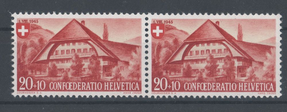 Paar PP 28 mit zwei nicht katalogisierten Plattenfehler ** | Kaufen auf Ricardo