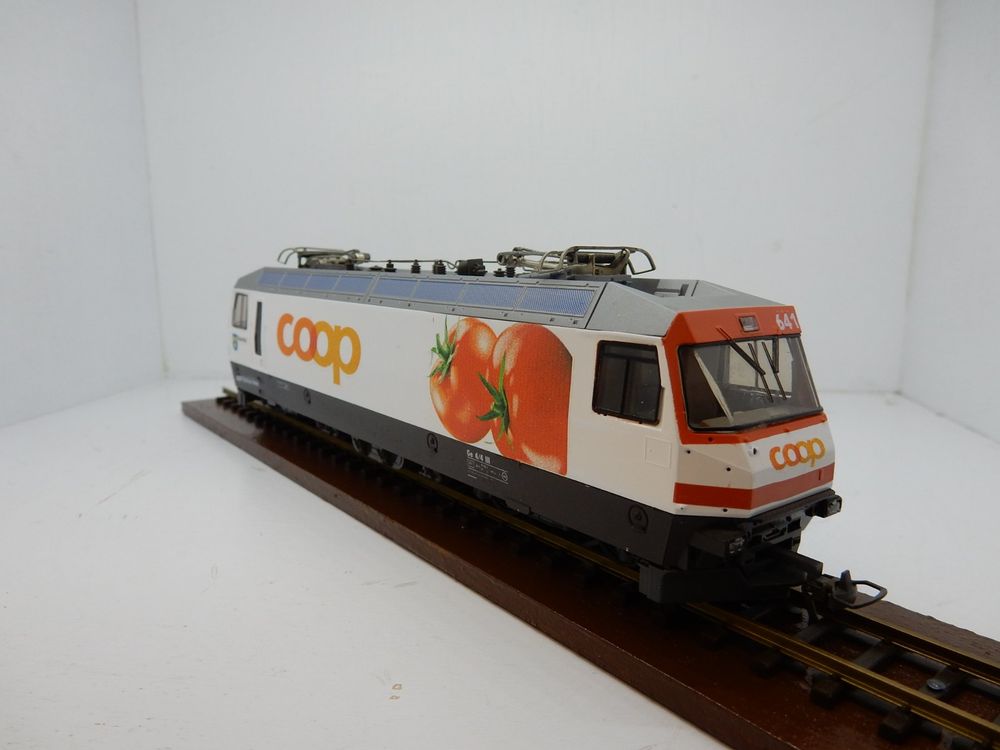 Hom- Bemo - RhB "Rhätische Bahn" - Loc Ge 4/4 III "COOP" | Kaufen auf Ricardo