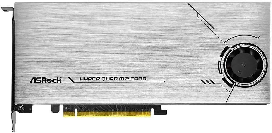 ASRock Hyper Quad M.2 PCIE GEN4X16 NVME 4XM.2 64GB/S (Neu und ...