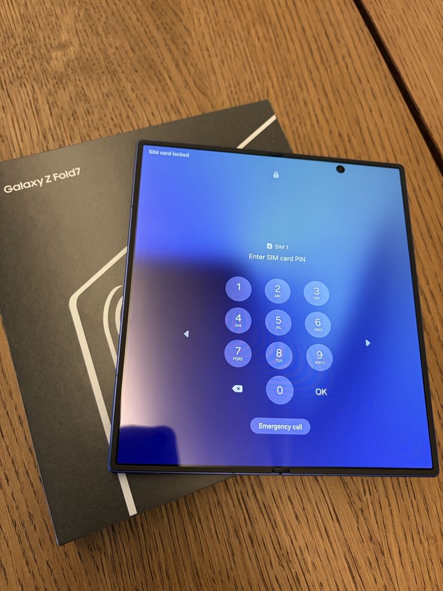 Samsung Galaxy Z Fold 7 - 512GB - Blue Shadow! (Neuf (Voir description ...