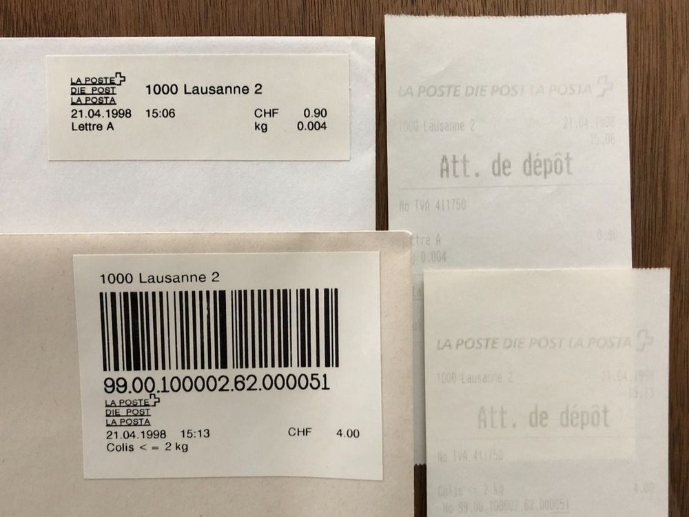 SFS 14, SCHAPO Ersttag 1000 Lausanne 2, 21.4.1998 und erster | Kaufen ...