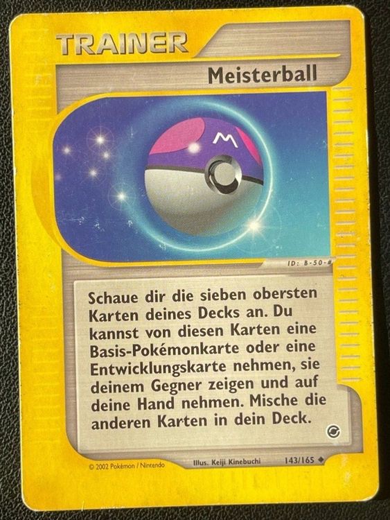 Meisterball 143/165 Pokémon Expedition (Neu (gemäss Beschreibung)) in ...
