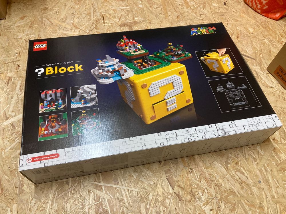 LEGO Super Mario 64 Fragezeichen-Block (71395) (Neu und ...