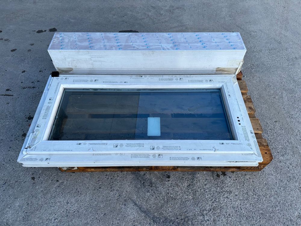 Weisses Kunststofffenster 3-fach verglast (neu) + Store | Kaufen auf Ricardo