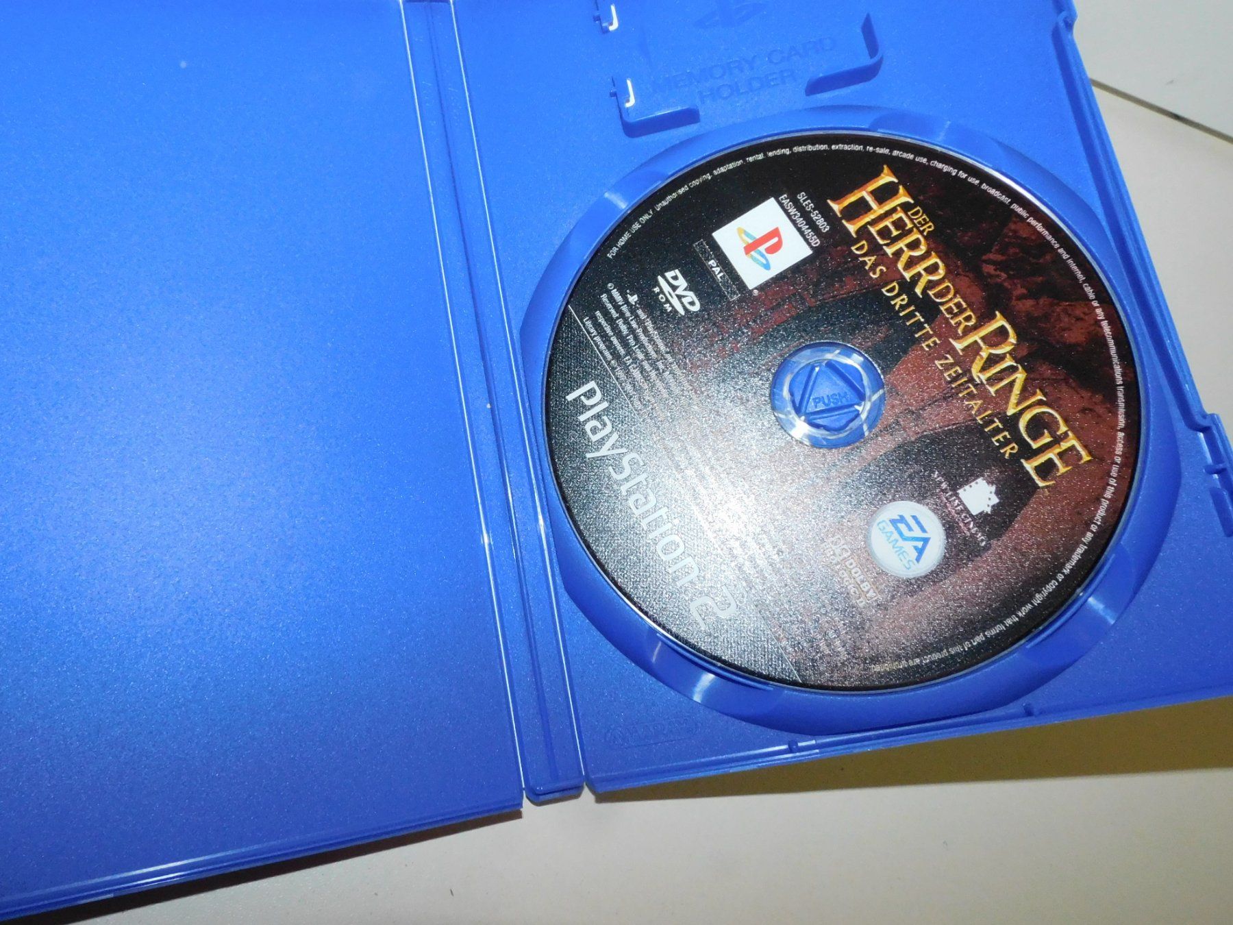 Play Station 2 PS2 Der Herr der Ringe das dritte Zeitalter (Gebraucht ...