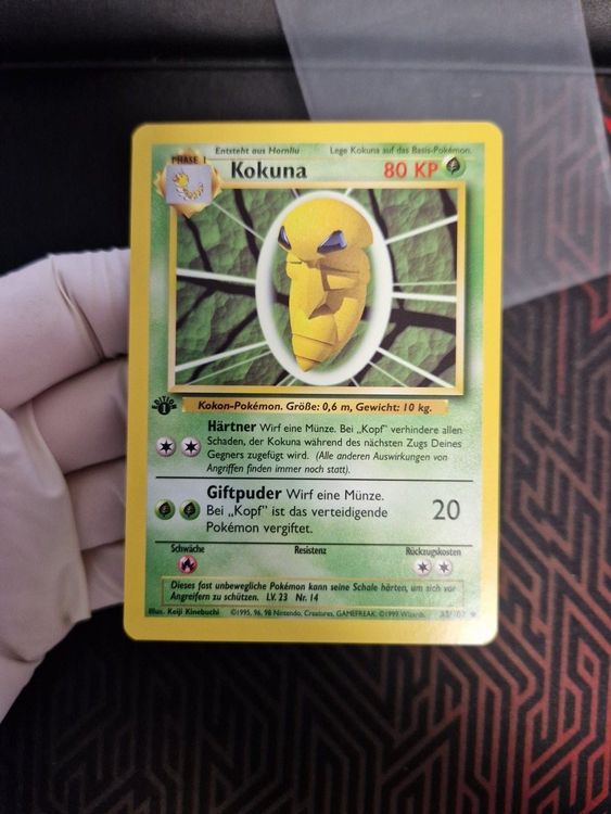 Kokuna 1. Edition aus dem Base Set (Gebraucht) in Killwangen für CHF 4 ...