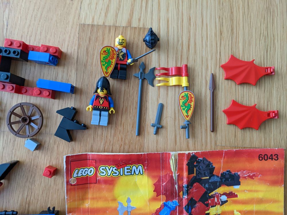 Lego Castle Dragon Knights Dragon Defender 6043 ( 1993 ) | Kaufen auf ...