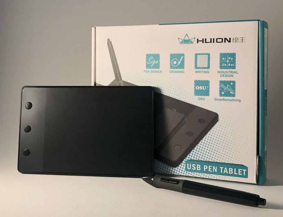 Huion H420 USB Grafikdesign-Stifttablett (Neu (gemäss Beschreibung)) in Chavannes-de-Bogis für ...