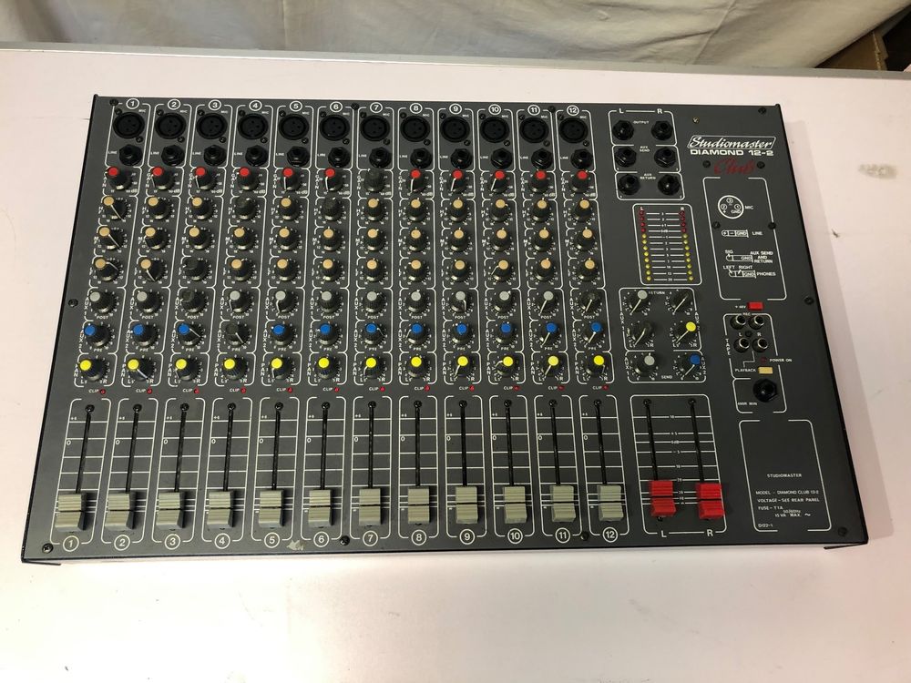 Studiomaster Diamand 12-2 Club Mischpult | Kaufen auf Ricardo