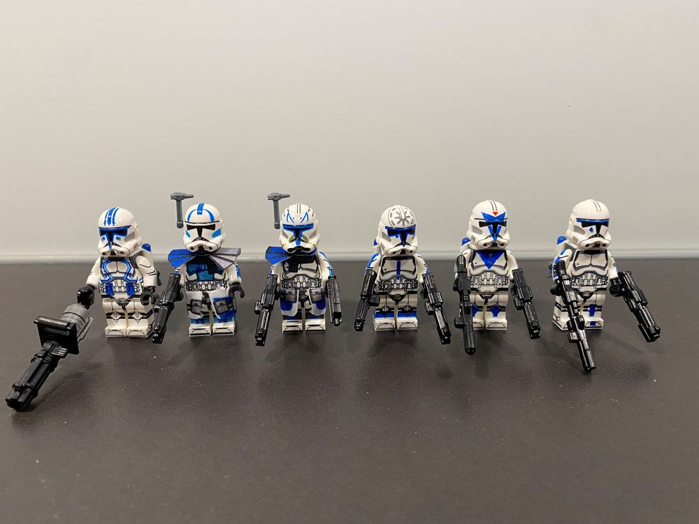 Star Wars Minifiguren 501st Legion Clone Trooper zu lego Rex | Kaufen ...
