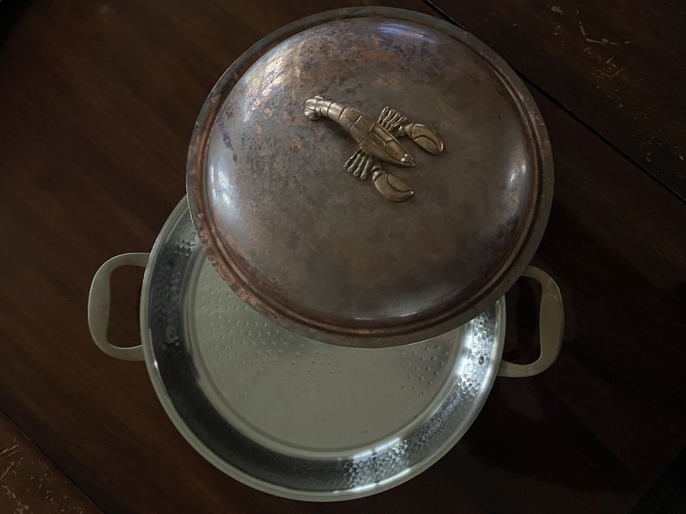 Paella Pfanne mit Deckel, Kupfer, Stöckli Netstal | Kaufen auf Ricardo