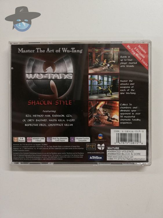 Wu-Tang Shaolin Style / USA / PS1 Playstation 1 | Kaufen auf Ricardo