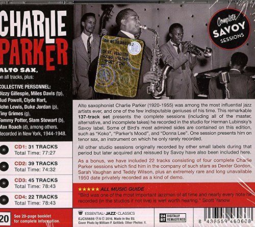 box 4 CD's - Charlie Parker, with Duke Jordan, Bud Powell, (Gebraucht ...