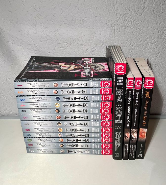 Death Note Manga & Light Novel Set (Deutsch; komplett) (Gebraucht) in ...