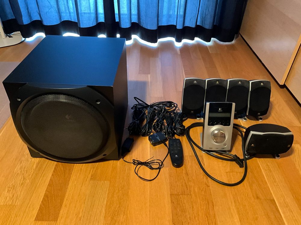 Logitech Z-5500, 5.1. Surround Sound System mit Subwoofer (Gebraucht ...