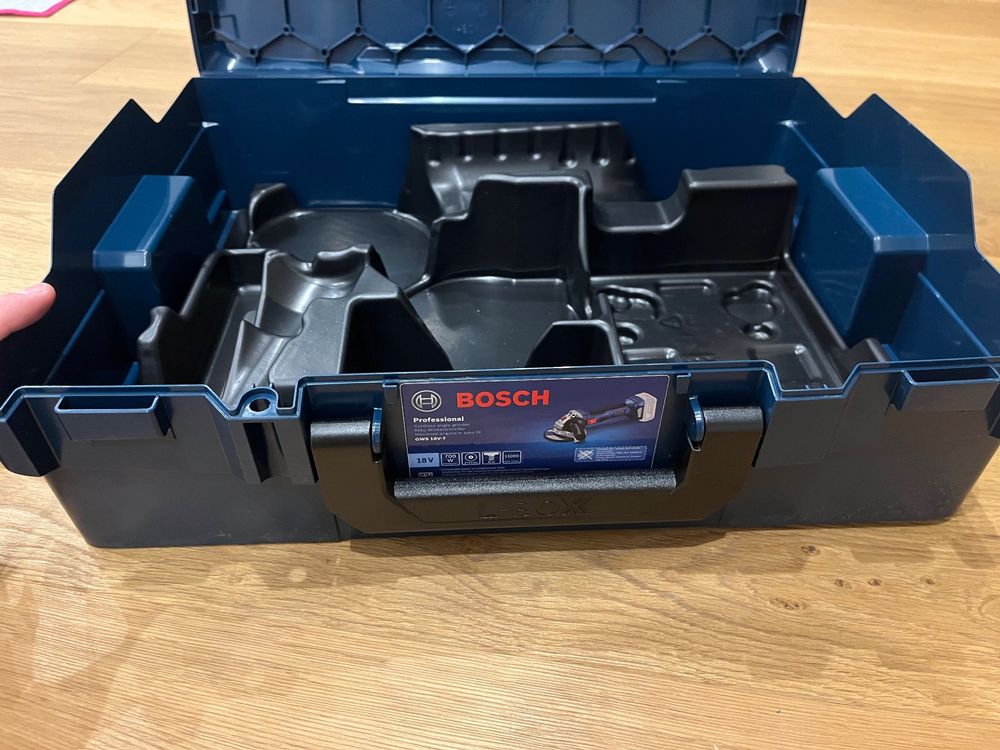 Bosch Professional L-BOXX, mit Einsatz GWS 18V 7 (Neu (gemäss ...