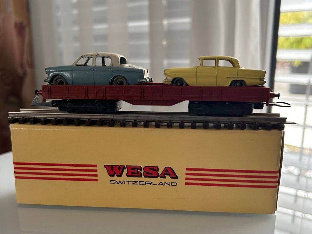 Wesa Niederbodenwagen mit Autos W-230 | Kaufen auf Ricardo