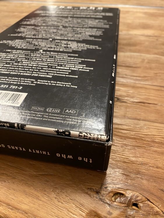 The Who - Thirty Years of Maximum R&B - CD Box (Gebraucht) in Zürich ...
