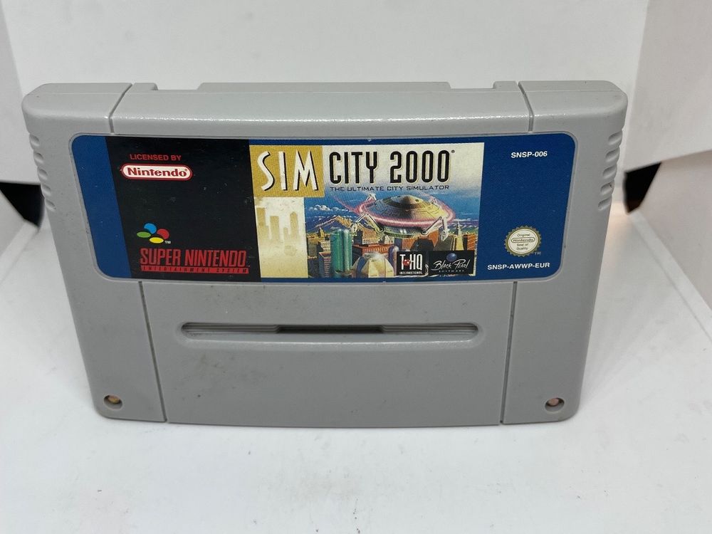 Sim City 2000 SNES Nintendo (Gebraucht) in Dietlikon für CHF 22 – mit ...