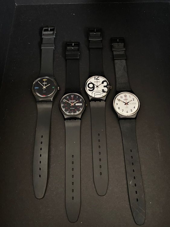 Swatch Lot 80er 4 Stk. 1983 / 84 | Kaufen auf Ricardo