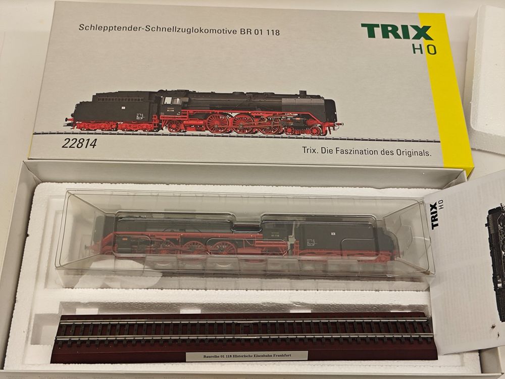 N83 Schlepptender Schnellzug Lokomotive Trix 22814 BR 01 118 | Kaufen ...