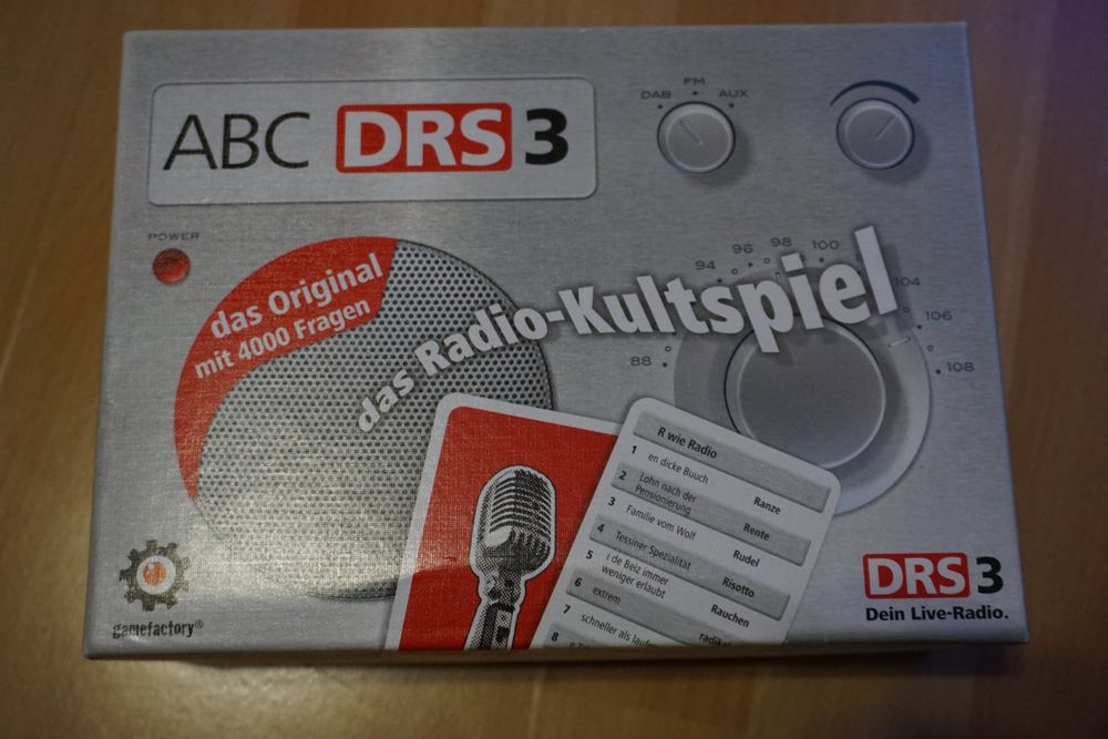 ABC DRS 3 - Radio-Kultspiel mit 4000 Fragen, komplett (Neu (gemäss ...