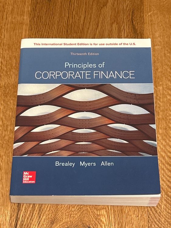 ISE Principles of Corporate Finance (Neu (gemäss Beschreibung)) in ...