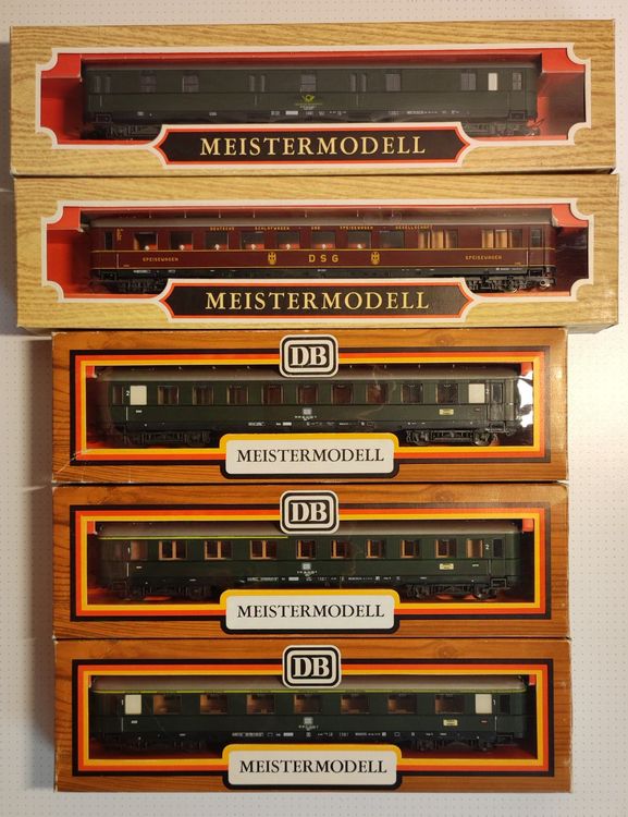 Liliput DB SchürzenWagen-Set neuwertig (Neu und originalverpackt) in Castel San Pietro für CHF ...