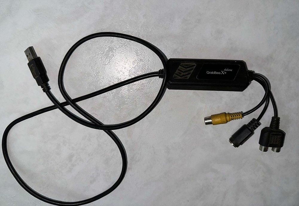 VIDEO Converter GrabBeeX+ deluxe USB - AV/S-VIDEO (Gebraucht) in ...