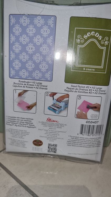 Embossing Folder set Sizzix (Neu und originalverpackt) in hägglingen ...