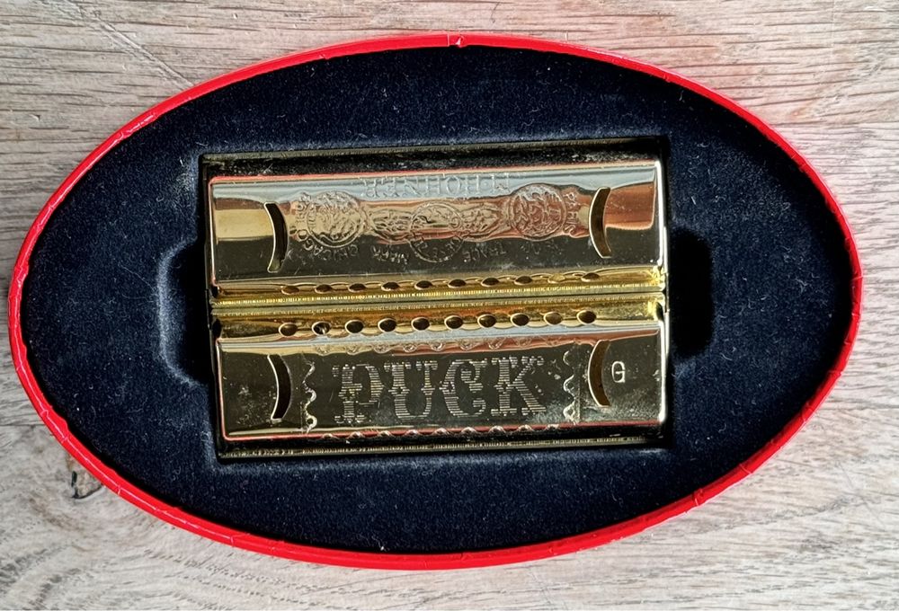 Hohner Mundharmonika Double Puck in C- und G-Dur (Neu (gemäss ...
