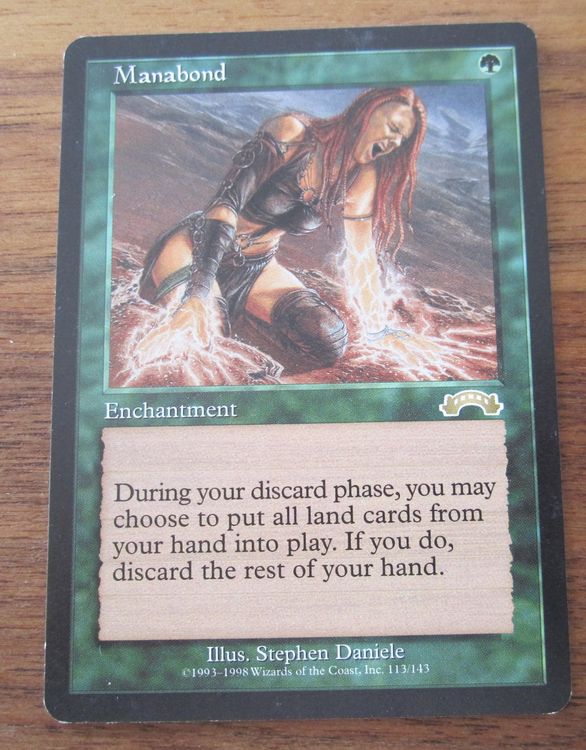 Magic the Gathering Karte Manabond (A1) (Gebraucht) in Wohlen AG für CHF 5 – mit Lieferung auf ...