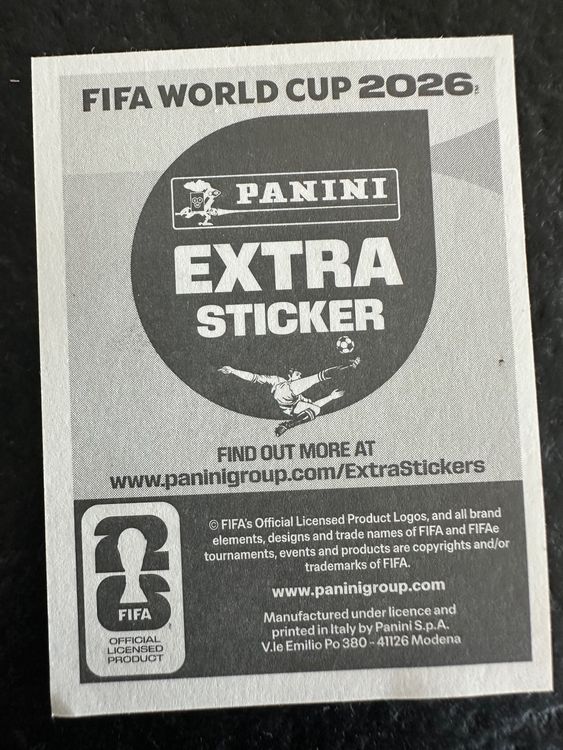 Lionel Messi Panini 2026 Extra Sticker Base (Usato) a Nürensdorf per ...