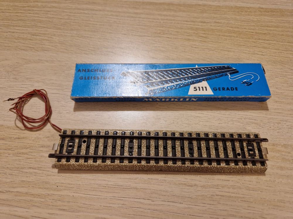Märklin 5111 Anschlußgleis M H0 (Gebraucht) in St-Aubin-Sauges für CHF ...