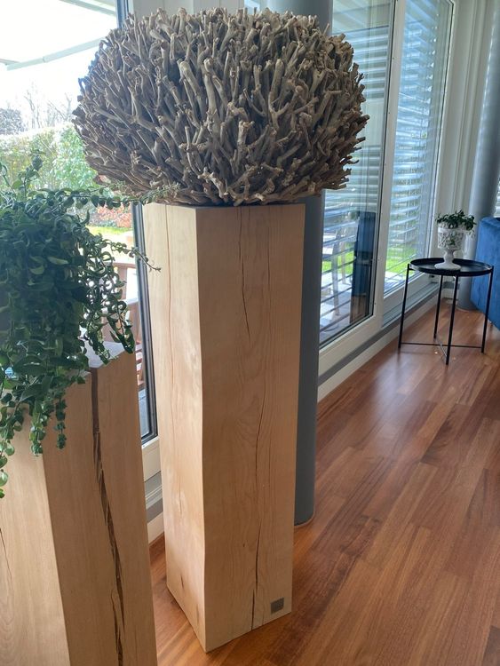 Holz Deko Saulen