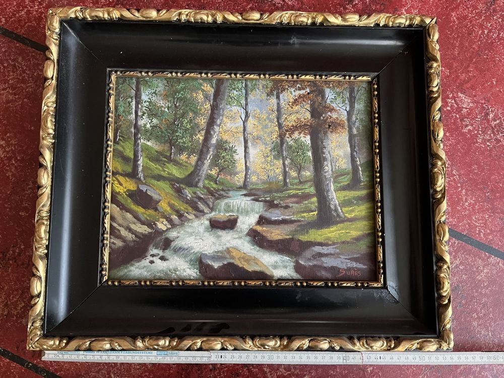 Gemälde Wald | Kaufen auf Ricardo