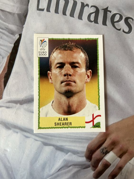 Panini Sticker EURO 2000 Alan Shearer England Nr. 93 (Neu und ...