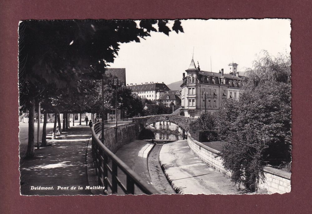DELEMONT - Pont de la Maltière - 1965 // pli d'angle // (D'occasion) à ...