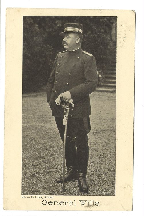 Militär - General Wille - Uniform - 1. WK - Rheinach 1916 (Gebraucht) in Engelburg für CHF 7.9 ...