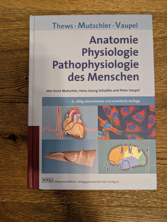 Anatomie Physiologie Pathophysiologie, Thews,Top Zustand! | Kaufen auf ...