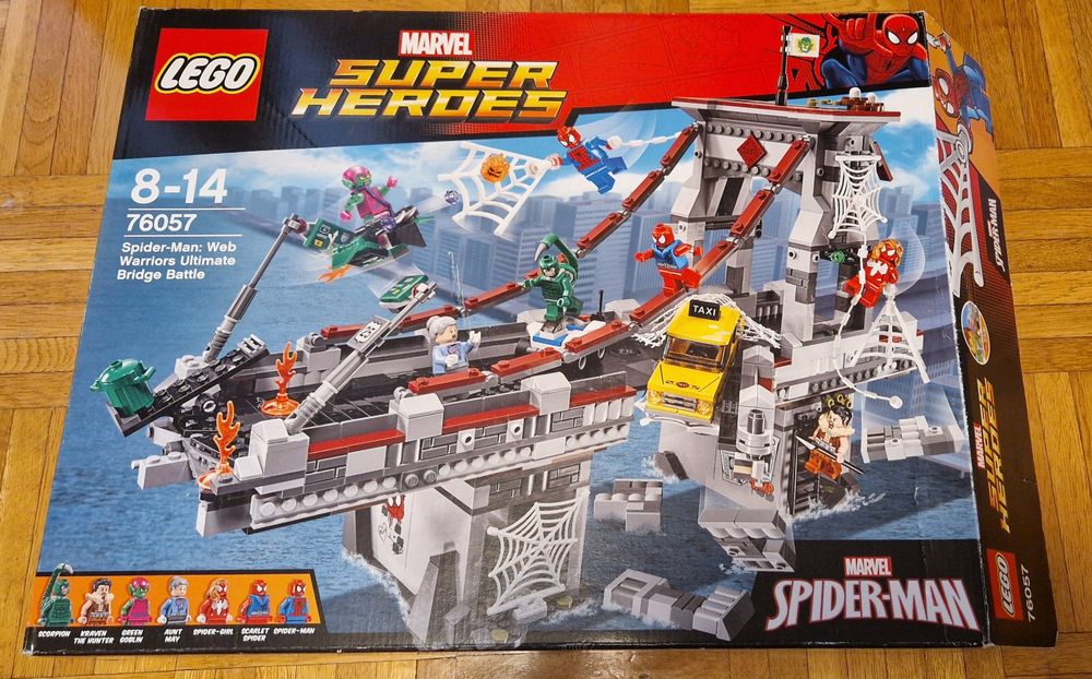 LEGO 76057 Marvel Ultimatives Brückenduell der Web-Warriors (Neu ...