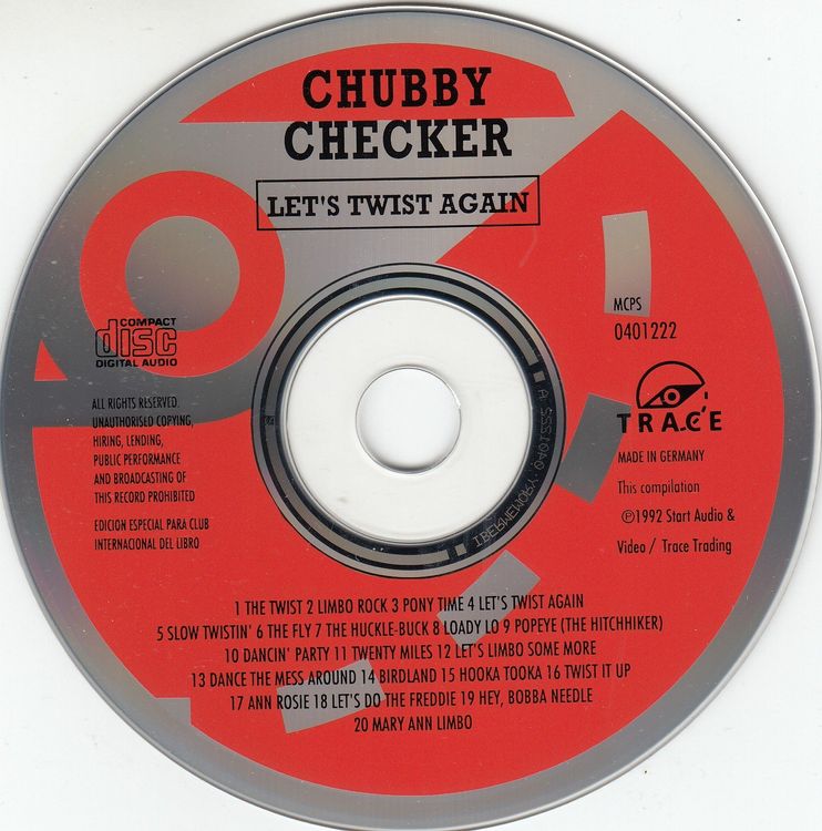 Chubby Checker u.a. mit lets twist again 1 CD 20 Titel (Neu (gemäss ...