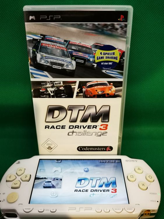 Sony PSP Playstation Portable DTM Race Driver 3 Challenge DE (Gebraucht ...