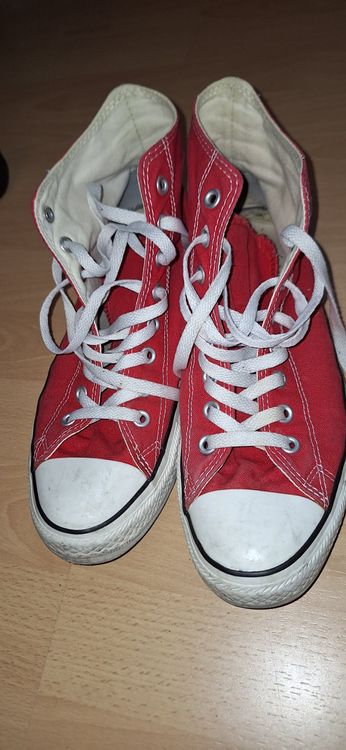 All Star Converse Red High Gr.43 (Gebraucht) in Embrach für CHF 22 – mit Lieferung auf Ricardo ...