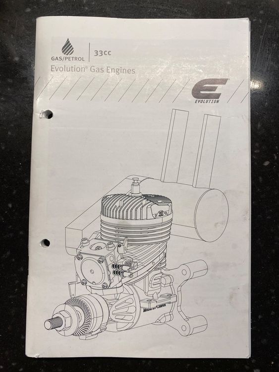 Modellmotor Evolution 33cc.Horizon Hobby.2 Takt. | Kaufen auf Ricardo