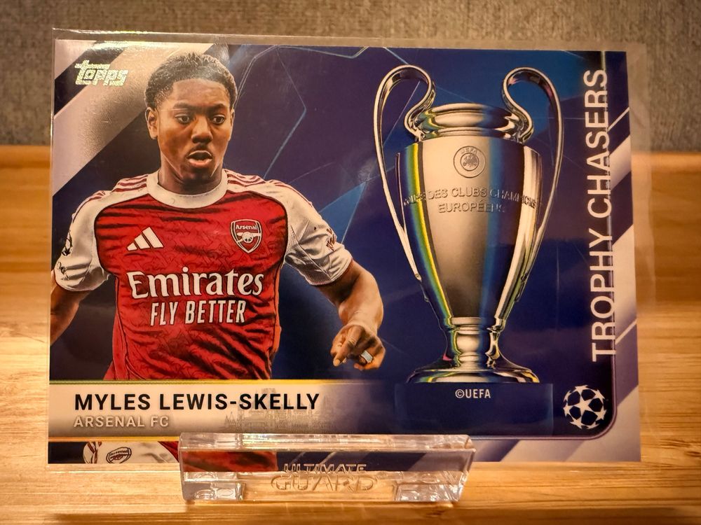 Topps UCC 26 - Myles Lewis-Skelly - Arsenal - Trophy Chasers (Gebraucht ...