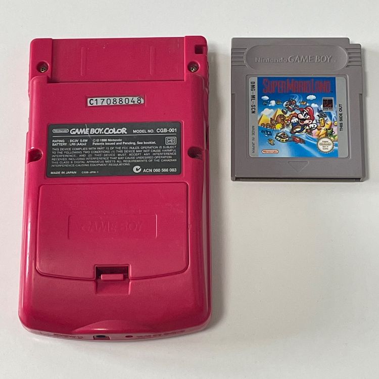 Gameboy Color Rot + Super Mario (Gebraucht) in Mollis für CHF 139 – mit ...