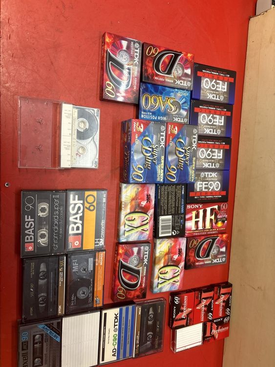 Lotto Cassette Audio Vintage TDK Sony BASF Maxell ecc. (Usato) a basel ...