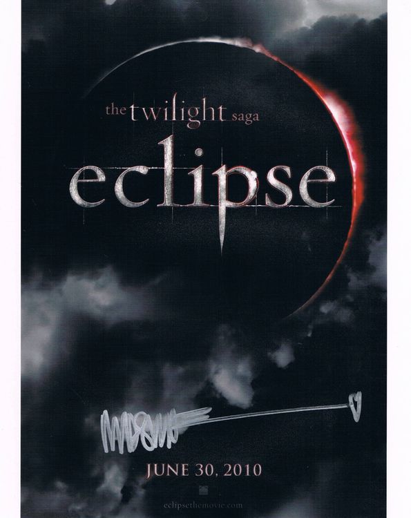 David Slade Autogramm signiert Foto 20x25cm Twilight Eclipse (Gebraucht ...