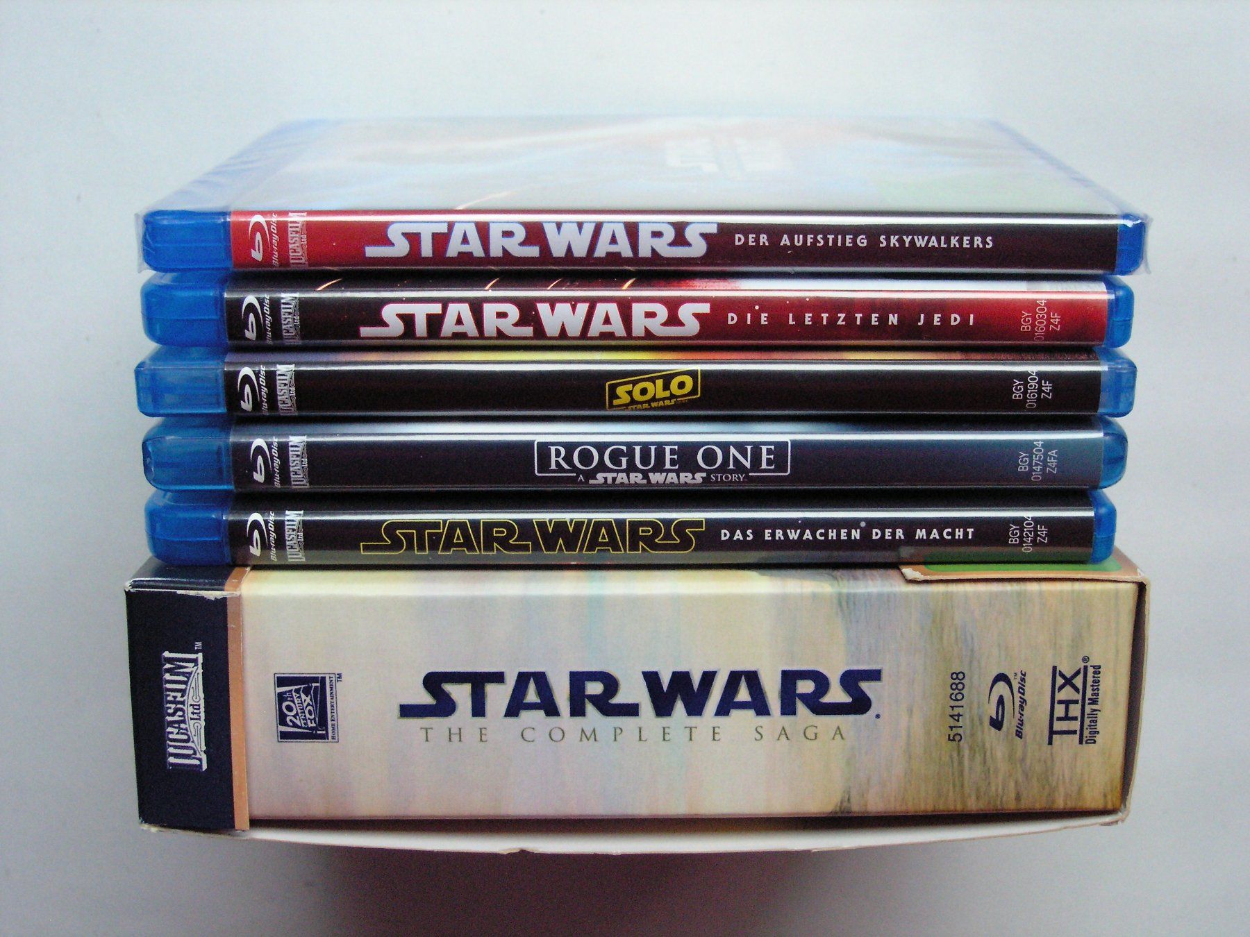 Star Wars Episode 1 - 9 + Rogue One & Solo A Star Wars Story (Gebraucht ...